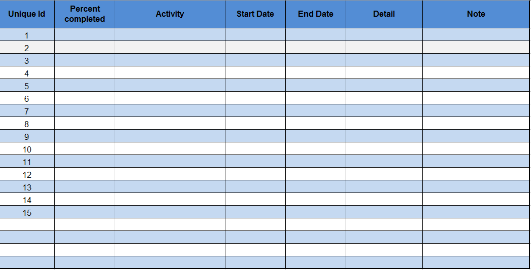 13+ Free Project To-Do List Template - MS Word & MS Excel Templates