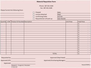 11 Free Cheque Requisition Templates - Blue Layouts