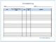 Free Printable Communication Log Templates - Blue Layouts
