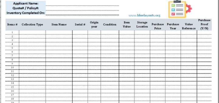 Printable Free Quarterly Planner Template - Blue Layouts